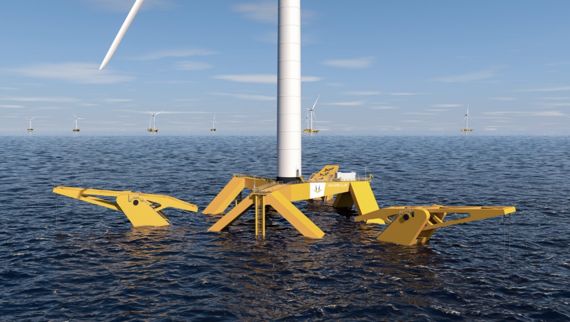 North American Clean Energy - Gazelle Wind Power Unveils Third Generation Floating Offshore Wind ...